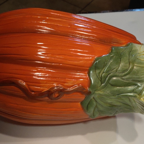Rich Talent | Accents | Vintage Ceramic Pumpkin Pitcher | Poshmark